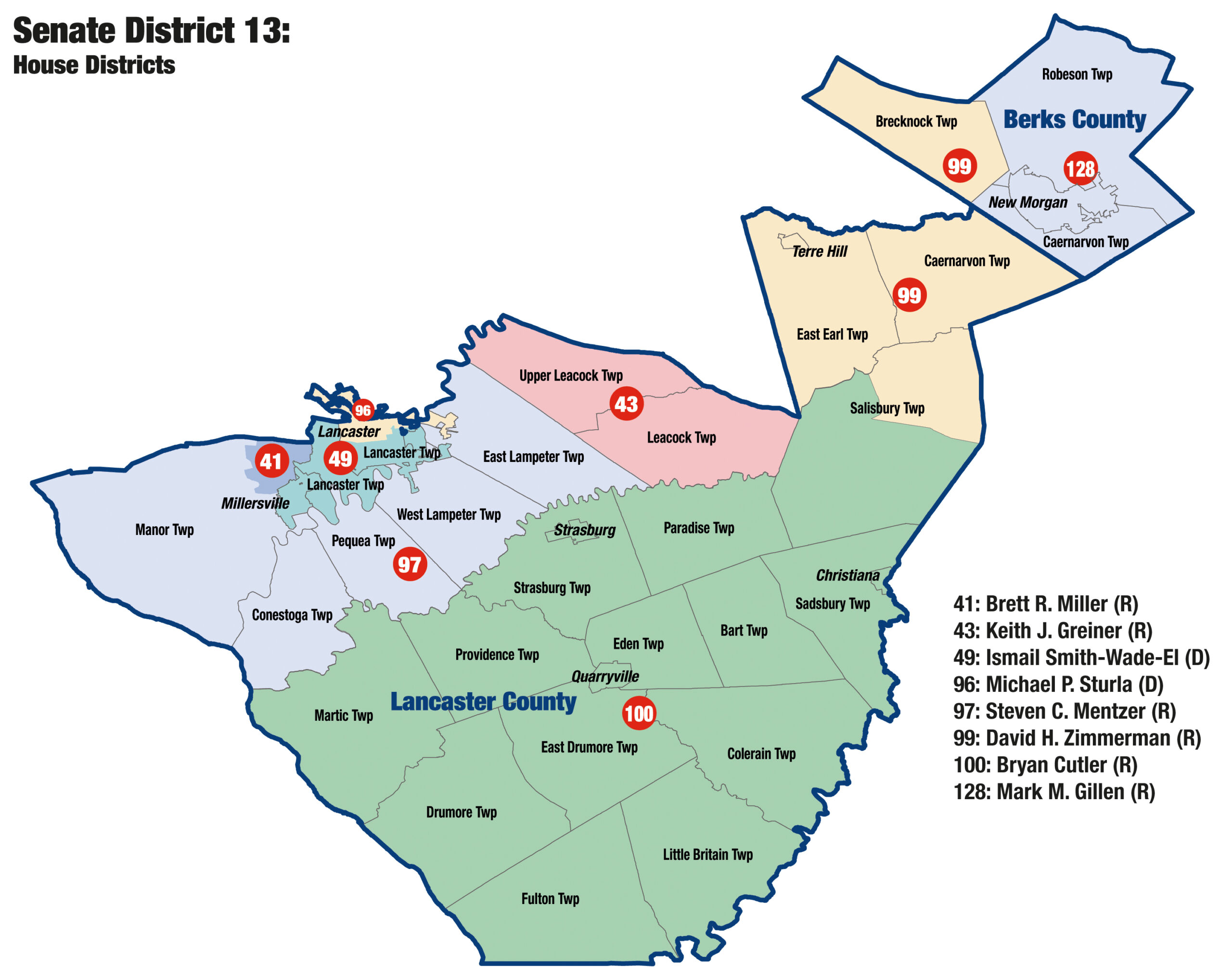 District Map Senator Martin